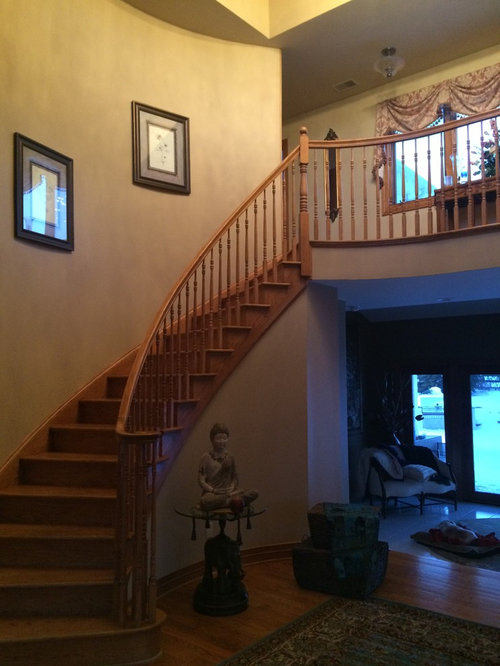 Painted spindles and risers?