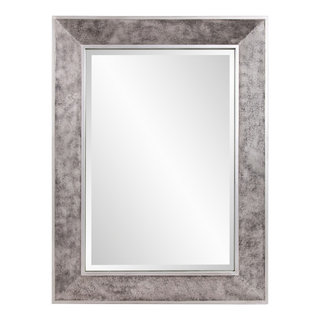 Roseto HEMIR82970 Gallery 40" x 30" Portrait Style Framed Mottled ...