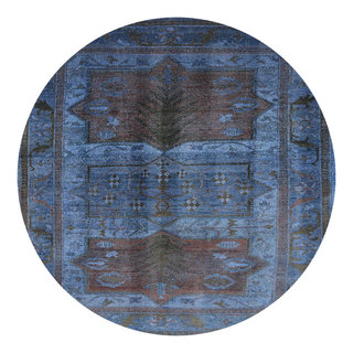 Ahgly Company Indoor Rectangle Mid-Century Modern Area Rugs, 5' x 7', 6 ...