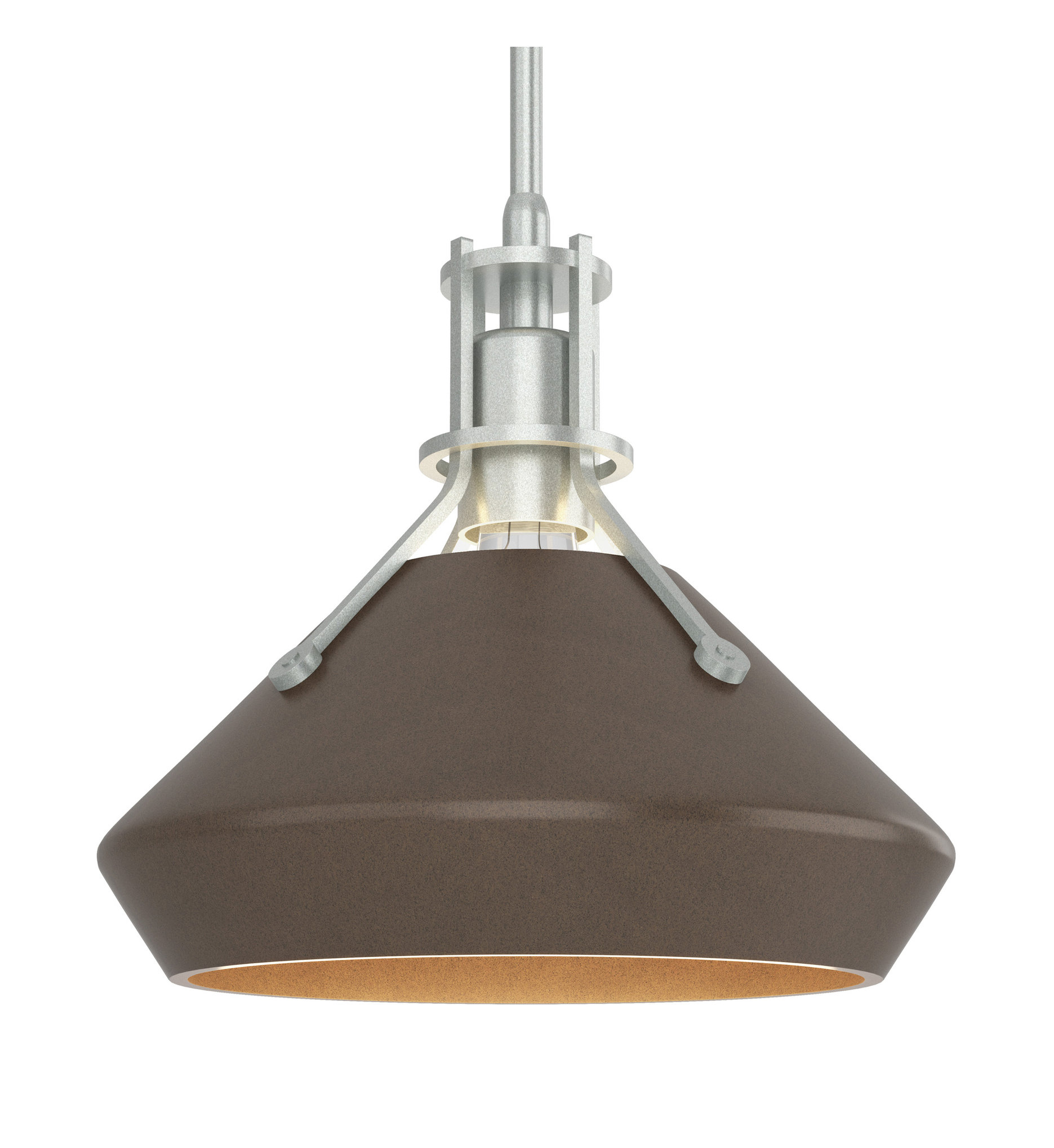 Henry with Chamfer Pendant, Vintage Platinum, Bronze Accents ...