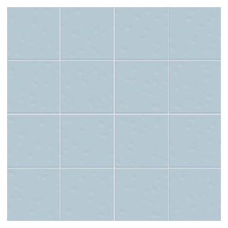 Berta Celeste Ceramic Wall Tile Sample - Contemporary - Tile - by ...