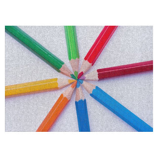 Sharp Colors 382 Area Rug, 5'0"x7'0" - Contemporary - Novelty Rugs - by ...