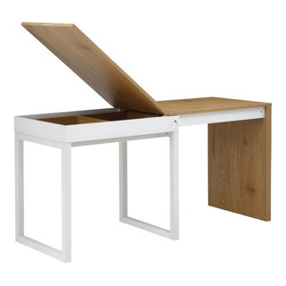 Loft Lyfe Arwen Desk, Extendable, Space Saving Design - Contemporary ...
