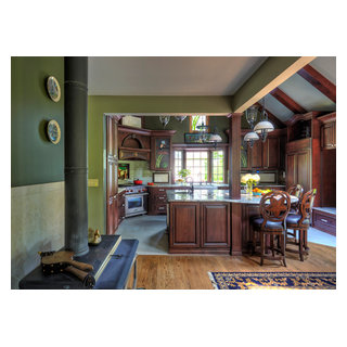 Farm House Kitchen - Farmhouse - Miami - by Angie Keyes CKBD | Houzz