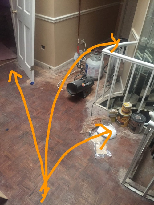 Hallway help with tile??