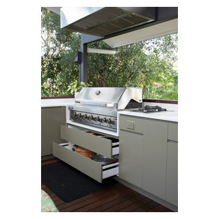 BBQ storage - Modern - Deck - Brisbane - by Interior Design By Jo ...