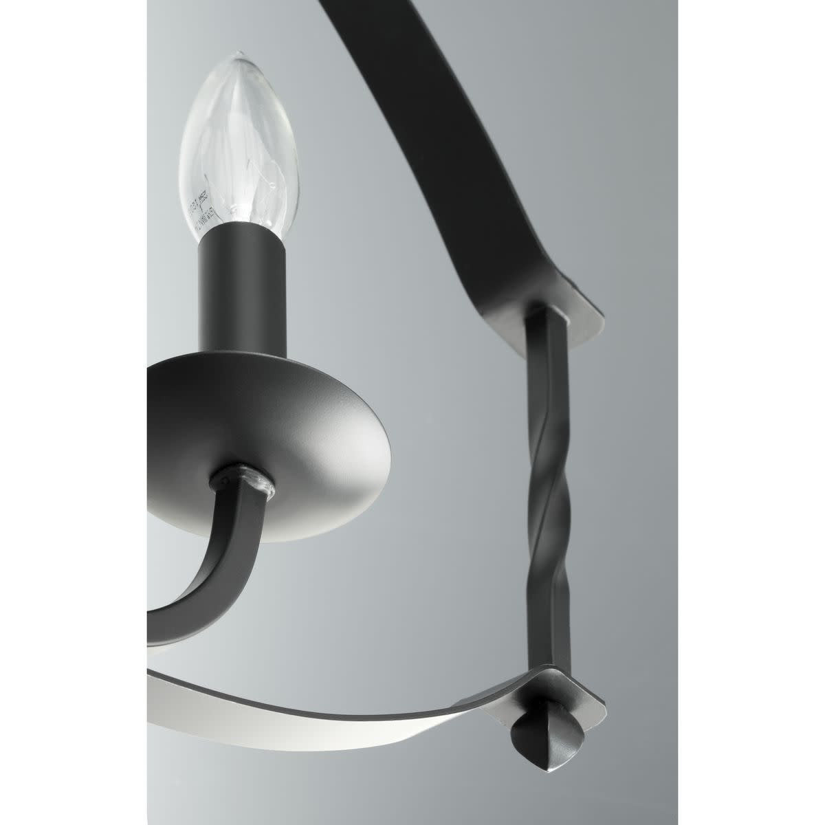 Progress Lighting P4710 Greyson 5 Light 22"W Wrought Iron ...