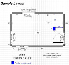Kitchen layout - island/walkway widths
