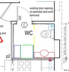 Help with layout in wc/utility | Houzz UK