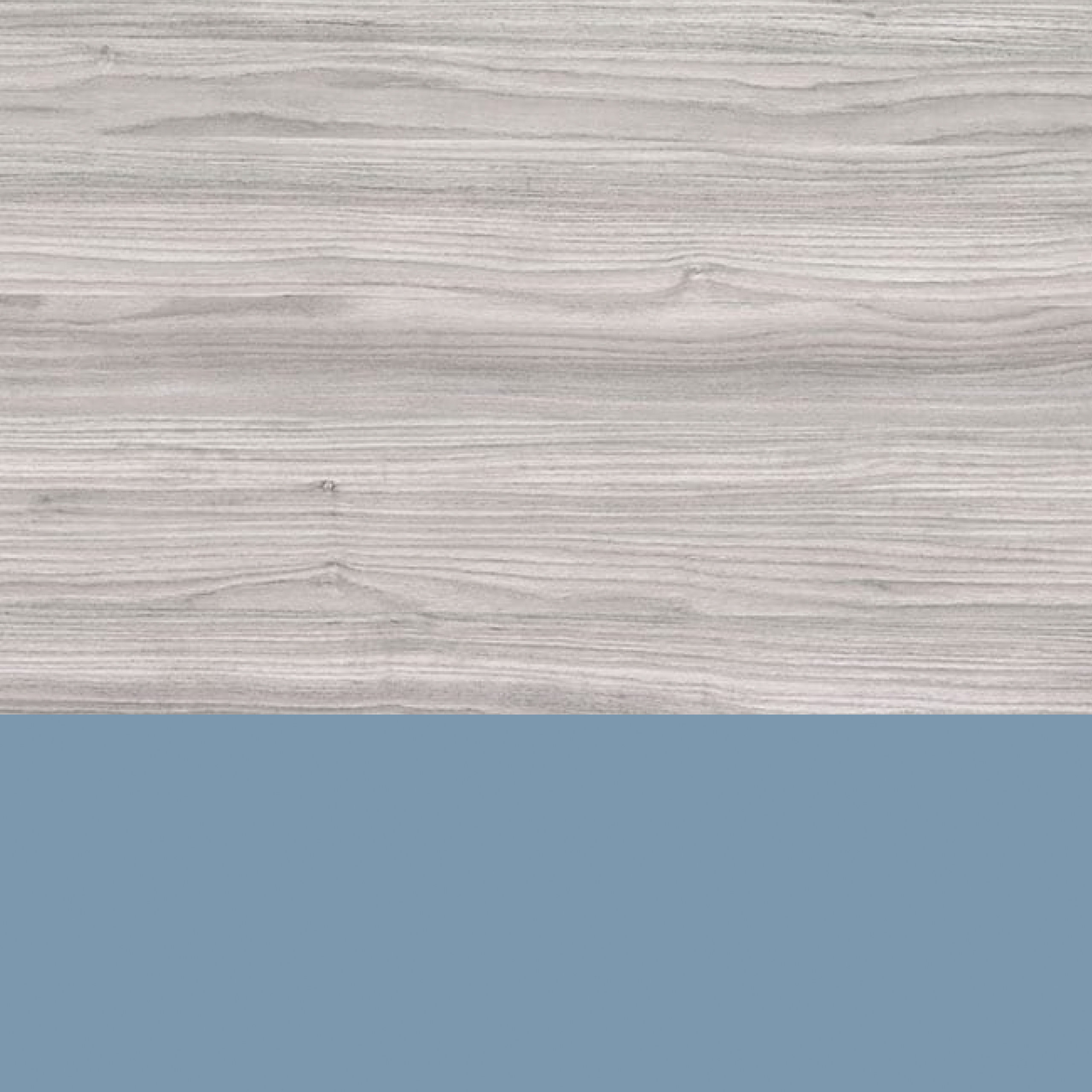 Horseshoe Activity Table - 60" X 66" T-height - Driftwood Gray/Coastal ...