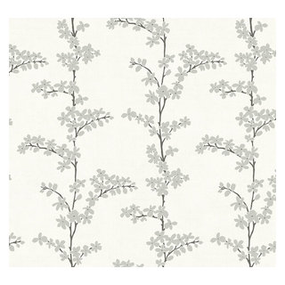 Appleton Blooming Branches Rotary Screen Wallpaper Bolt - Contemporary ...