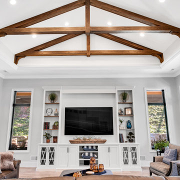 75 All Ceiling Designs Game Room Ideas You'll Love - June, 2022 | Houzz