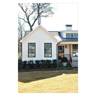 Homewood Bungalow to Modern Farmhouse - Exterior - Birmingham - by ...
