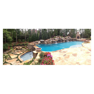 Free Form Swimming Pool: Dive into Timeless Elegance - Traditional ...