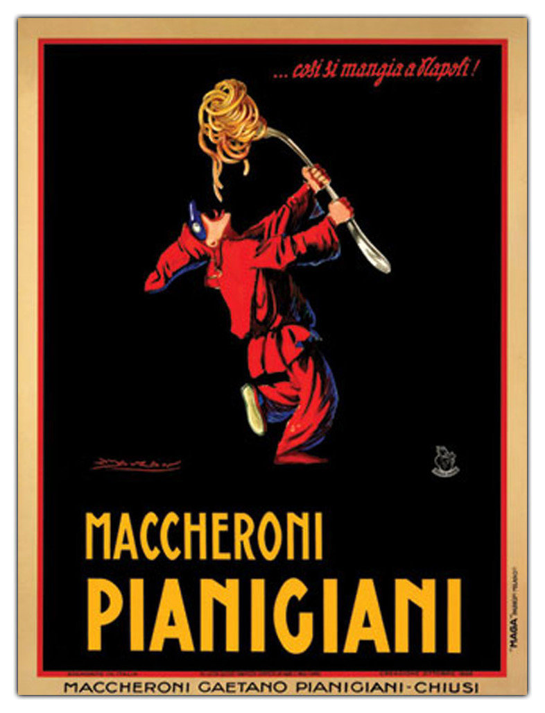 'Maccheroni Pianigiani' Canvas Art - Traditional - Prints And Posters ...