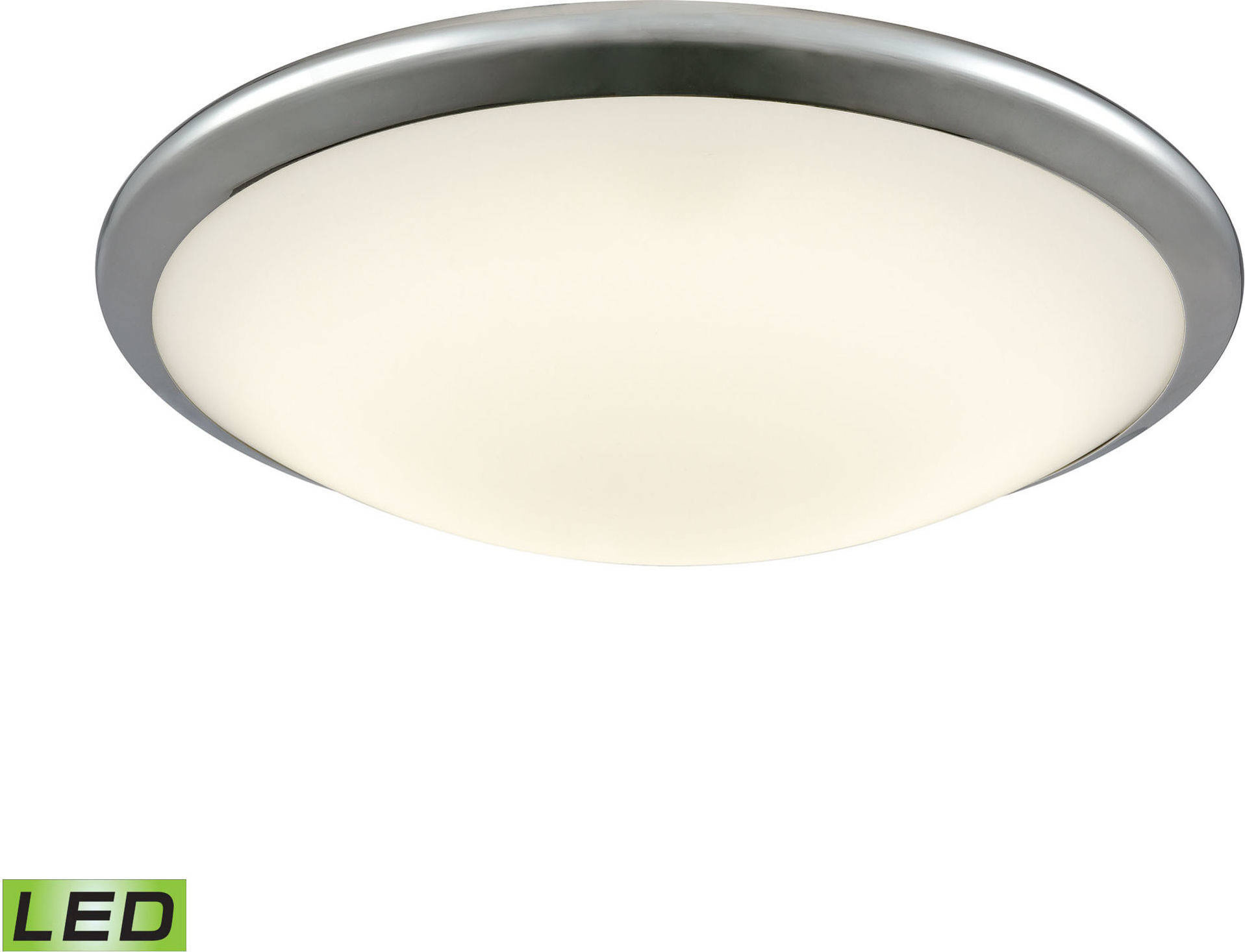 Clancy Round LED Flushmount, Large - Contemporary - Flush-mount Ceiling ...