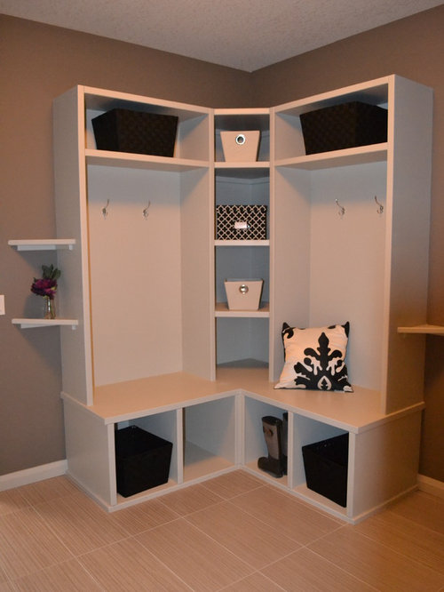 Corner Locker Ideas, Pictures, Remodel and Decor