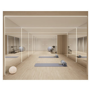 Home gym - Contemporary - Home Gym - Other - by Jemo Interior Design ...