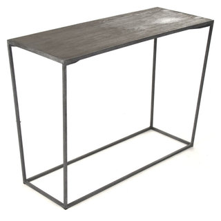 Hobart Wall Table - Industrial - Console Tables - by HedgeApple | Houzz