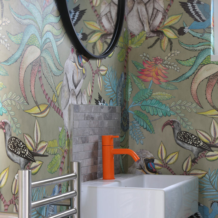 75 Beautiful Contemporary Cloakroom Ideas and Designs - January 2026 ...