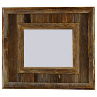 Durango Rustic Barnwood Picture Frame, Western Aged Wood Frame, 8.5"x11 ...