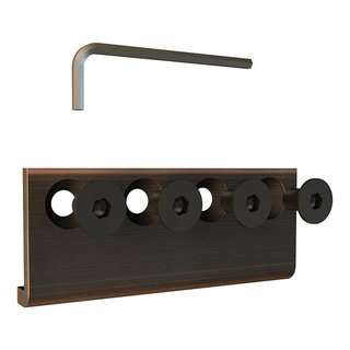 Schlage SD10 ADPTR Track Splicer for Sliding Barn Door Fitting, Bronze ...