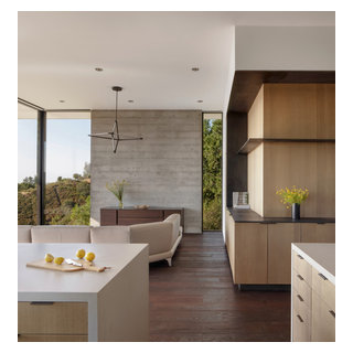 View from Kitchen into Living Room - Modern - Kitchen - San Francisco ...
