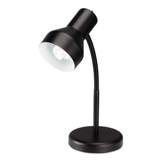 Task Lamp, 16", Black - Transitional - Desk Lamps - by BisonOffice | Houzz
