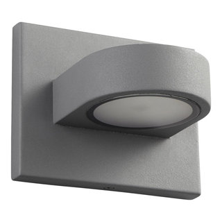 Eris Small Outdoor Wall Sconce - Transitional - Outdoor Wall Lights And ...