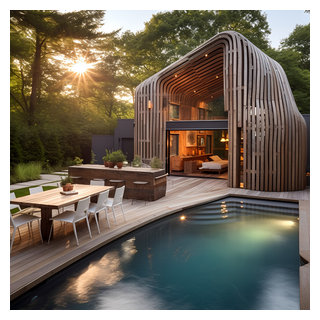 Hudson Valley Wellness Hut - Contemporary - Pool - New York - by EK ...