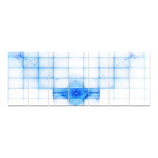 Bat Outline on Radar Screen, Multipanel Abstract Canvas Art Print, 83 ...