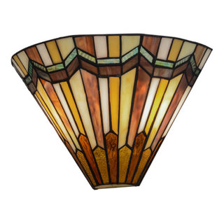 13W Prairie Delta Wall Sconce - Craftsman - Wall Sconces - by Modern ...