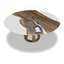 Atalante Walnut Round Table - Contemporary - Dining Tables - by Arditi Design Inc | Houzz