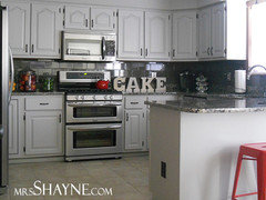 frustrated with how the kitchen is turning out and oak bashing