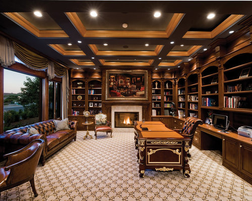 Library Ceiling Design Ideas & Remodel Pictures | Houzz