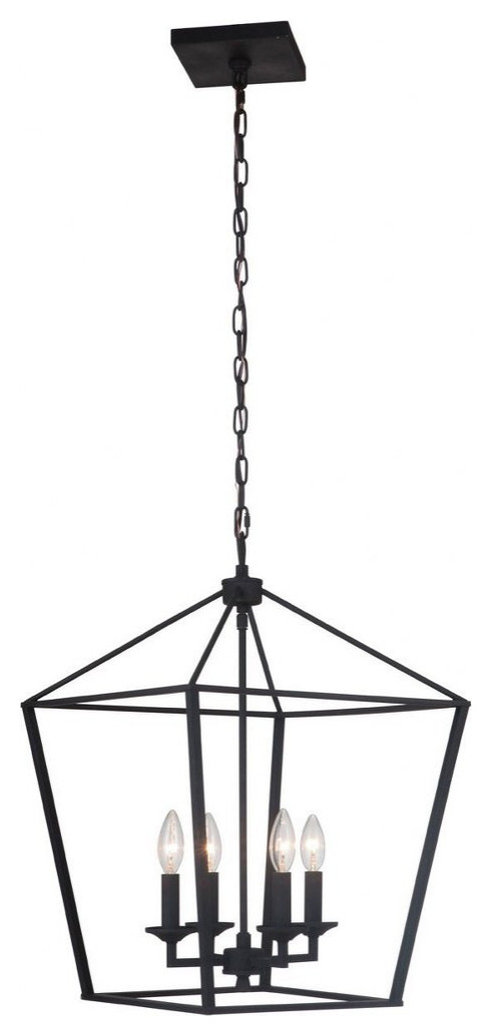 Craftmade Lighting 52935-FB Flynt - Four Light Medium Foyer ...