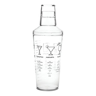 Plastic Recipe Shaker - Contemporary - Cocktail Shakers And Bar Tool ...