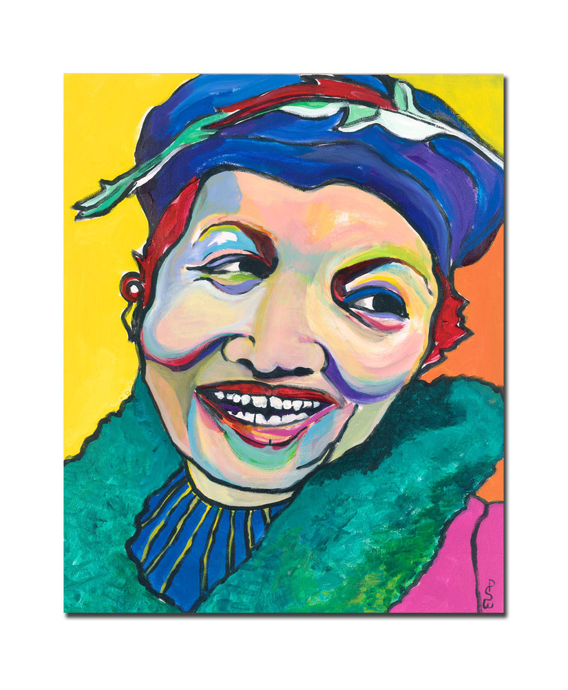 'Koko Vivienne' Canvas Art by Pat Saunders-White, 35" x 47 ...