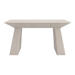 Modern Neutral Oak Desk, Andrew Martin Finley - Transitional - Desks ...