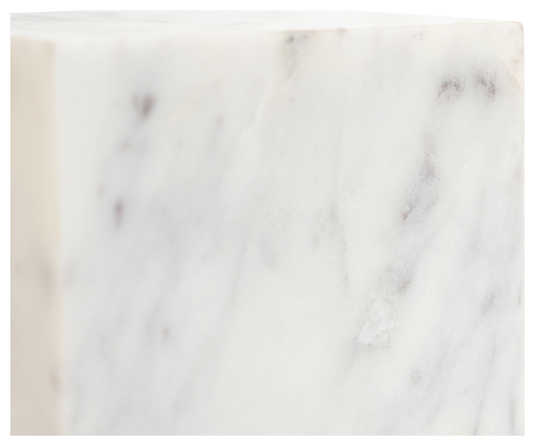 Cora Cube Tabletop Accent Banswara Purple White Marble - Contemporary - Decorative Objects And ...