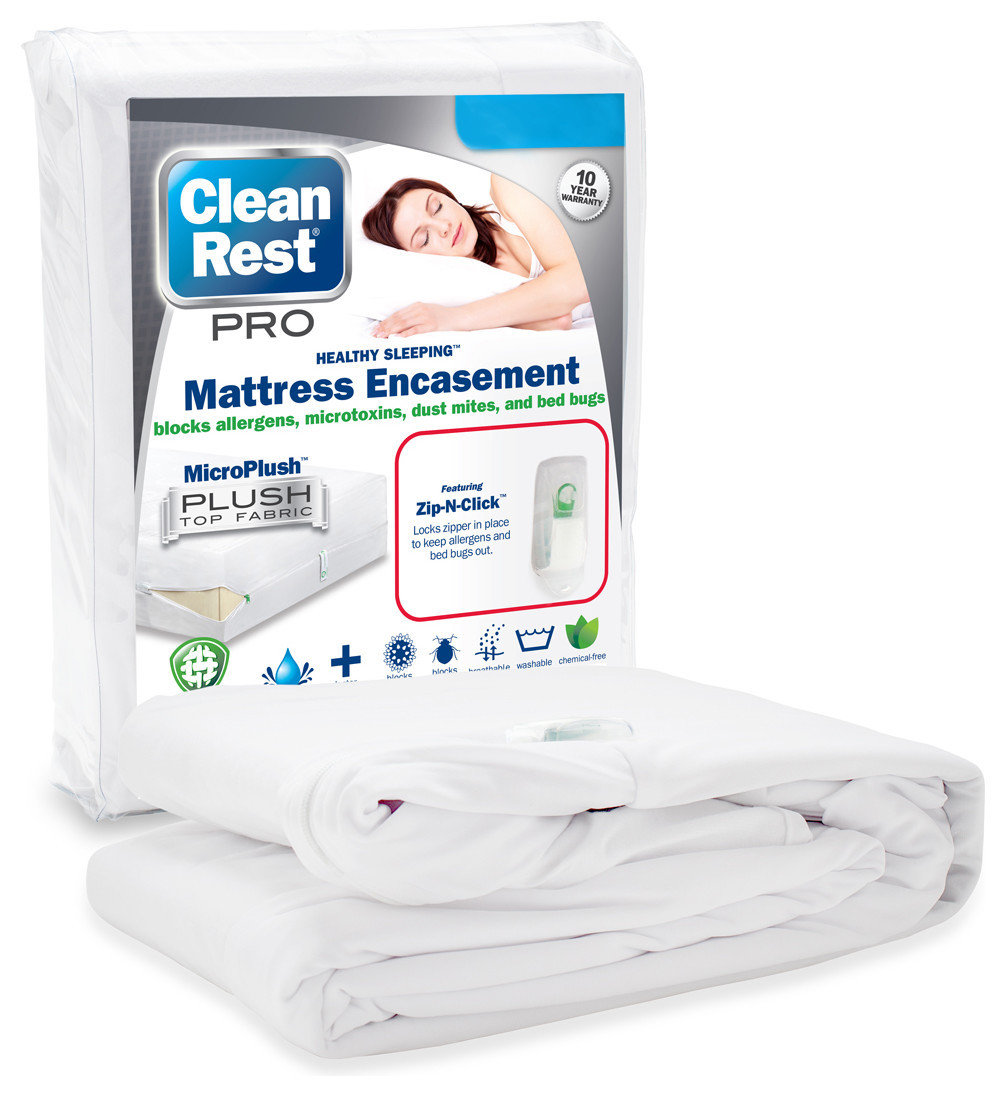CleanRest Pro Mattress Encasement, Twin XL - Contemporary - Mattress ...