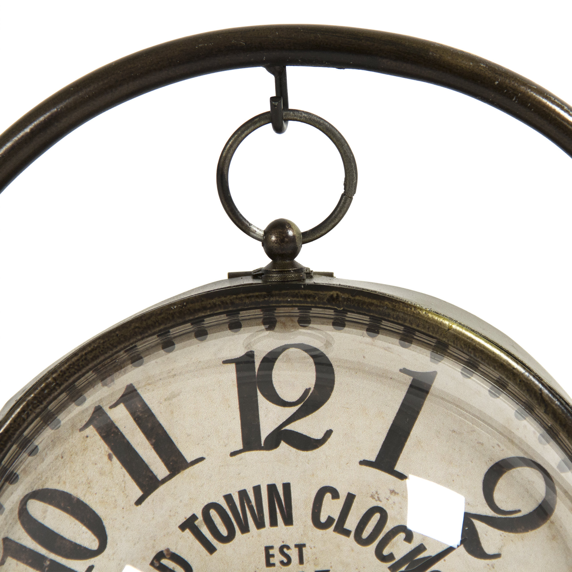 Old Town Desk Clock - Transitional - Desk And Mantel Clocks - by ...