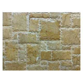 Natural Stone Honed Chiseled Edge Tile, Sand Beige, Random, Small ...