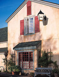 Choosing exterior colors.... red windows??