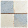 Artisan Ceramic Floor and Wall Tile, Damero Azul, Sample - Farmhouse ...