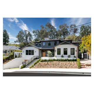 Marinette Road - Contemporary - House Exterior - Los Angeles - by Sarah ...