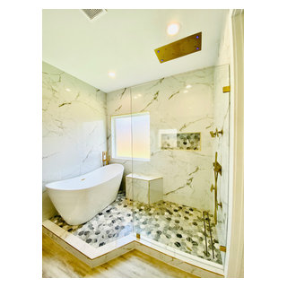 Master bathroom in Fosters Ridge in Conroe - Victorian - Bathroom ...