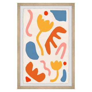 "Undefined Objects" Framed Painting Print, 16x24 - Contemporary ...