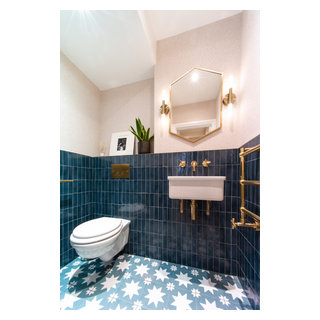 Basin By Thomas Crapper - Transitional - Cloakroom - London - by York ...