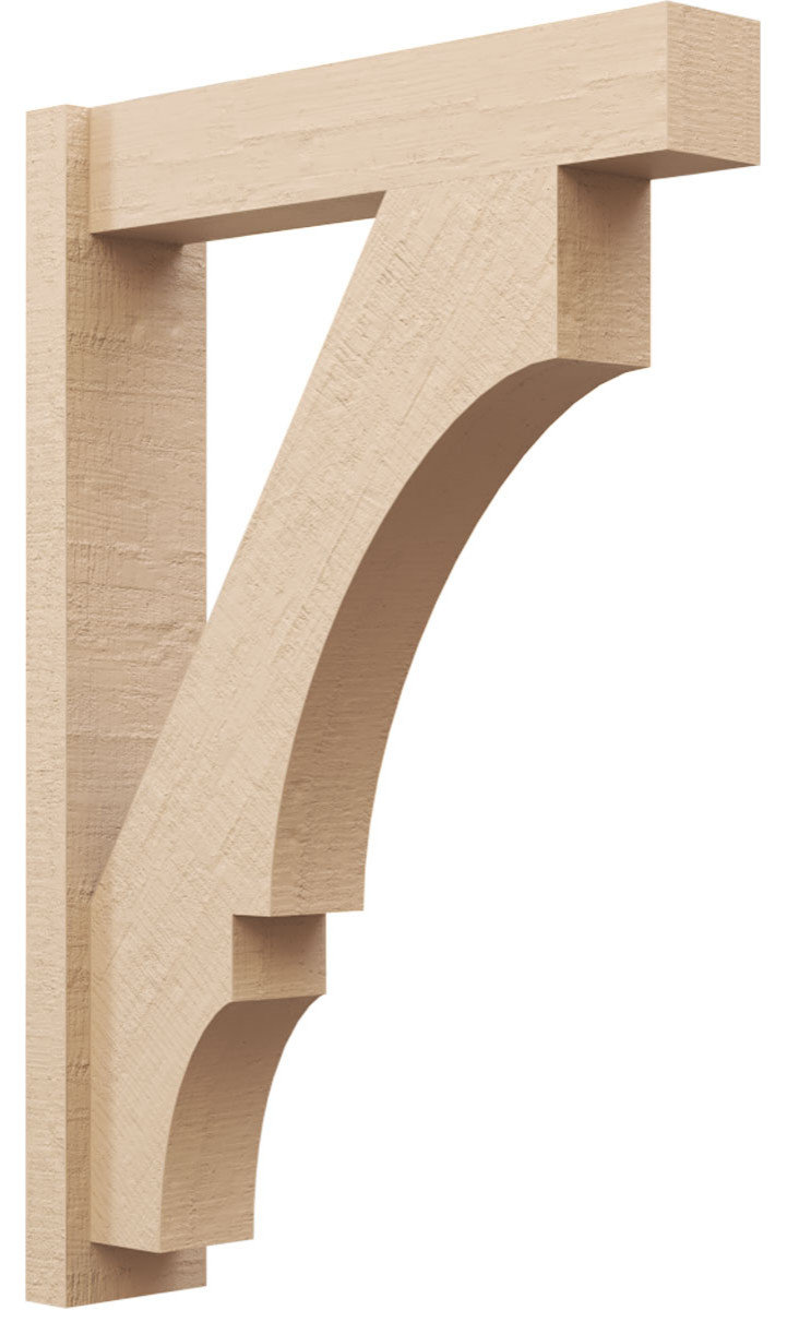 Balboa Block Rough Cedar Woodgrain TimberThane Outlooker, Primed Tan, 6 ...